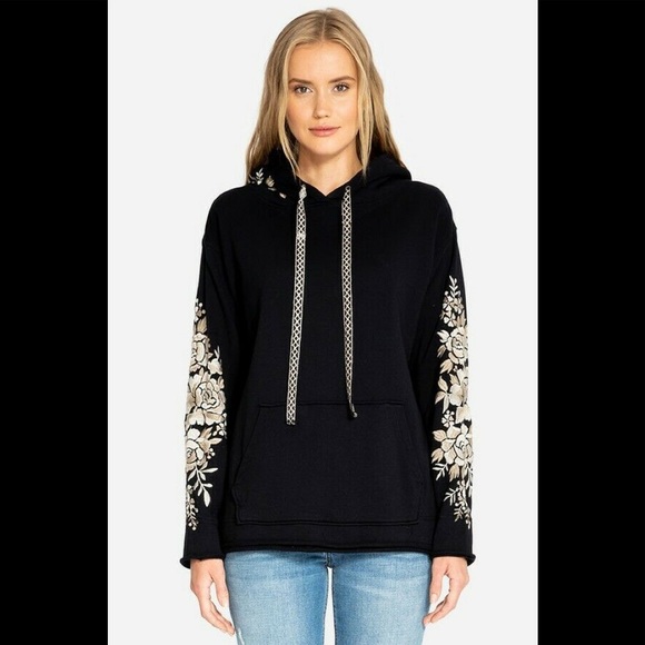 Johnny Was | Tops | Johnny Was Olenna Floral Embroidered Oversized ...